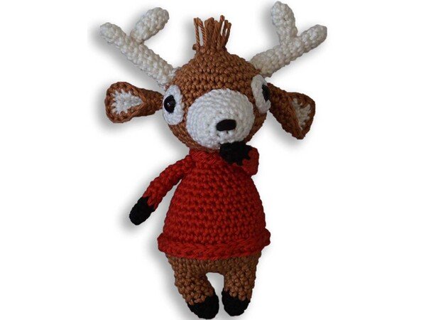 Crochet Pattern Reindeer Rudolph and his Friends!