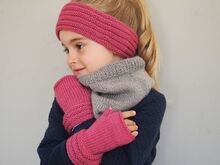 Kindermütze stricken // Kinderloop stricken
