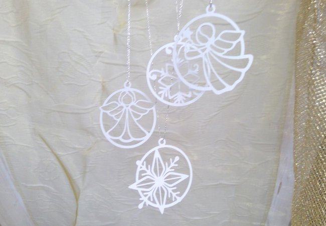 Engel Stern Kugeln Plotterdatei SVG DXF FCM