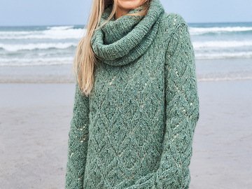 Strickanleitung: PULLI MIT AJOURMUSTER