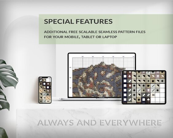 Shells > Cross Stitch Pattern PDF