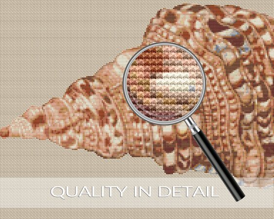 Snail Shell > Cross Stitch Pattern PDF