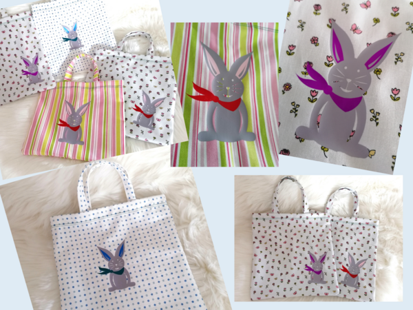 Plotterdatei Hase Osterhase SET Frühling