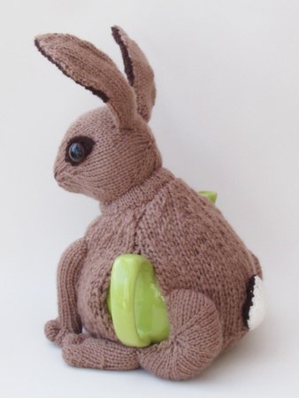 March Hare Tea Cosy Knitting Pattern