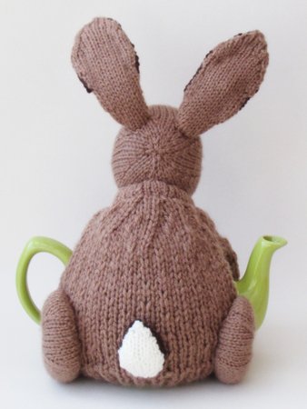 March Hare Tea Cosy Knitting Pattern