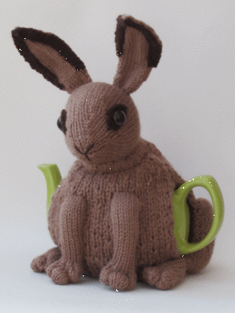 March Hare Tea Cosy Knitting Pattern