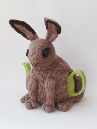March Hare Tea Cosy Knitting Pattern