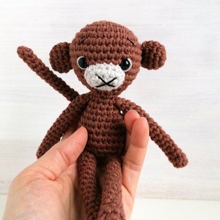 Pattern Amigurumi Pippo the monkey