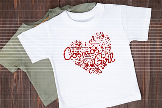 Cosmos Girl Plotterdatei SVG DXF FCM