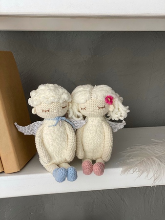 Guardian Angels EASY Crochet Amigurumi Pattern (PDF file).