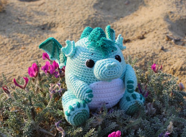 Crochet pattern baby dragon