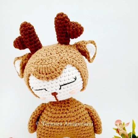 Crochet pattern cute deer