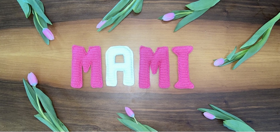 Schriftzug Mami