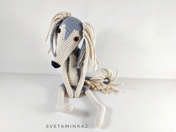 Saluki Crochet Pattern / Persian Greyhound / Gazelle Hound / Arabian Hound