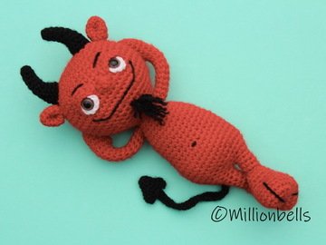 Crochet Pattern - Thing the hand amigurumi toy PDF file amigurumi pattern