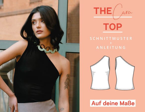 Schnittmuster nach deinen Maßen: Top für Damen Einfach mit Video-Anleitung