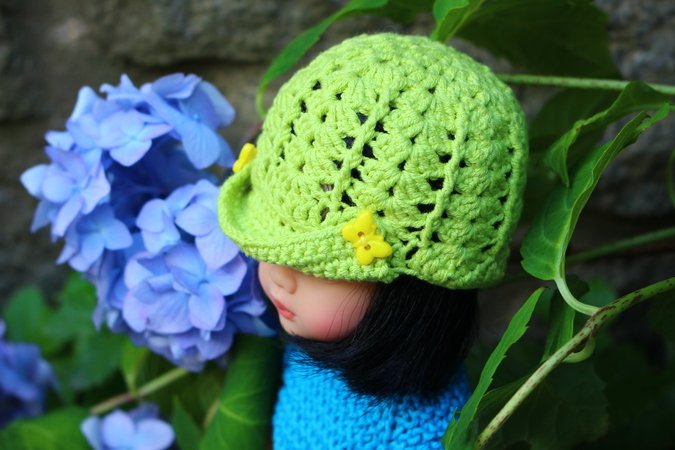 Dolls Cap Crochet Pattern