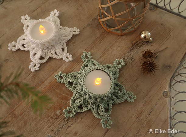 LED Tealight Holder "Let it Glow" - Crochet Pattern
