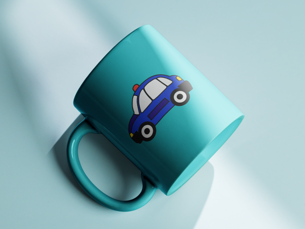 Plotterdatei „Polizeiauto“