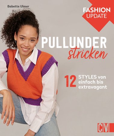 Strickanleitung Rollkragen-Pullunder/Slipover "Audrey"