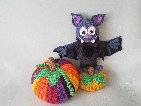 Häkelanleitung Vladi die kleine Fledermaus