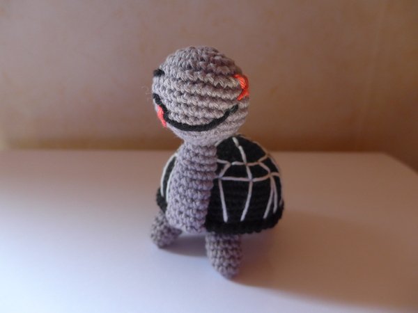 Halloween-Turtle, Horror-Schildkröte häkeln