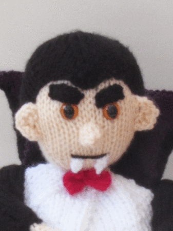 TeaCosyFolk's Count Dracula Tea Cosy Knitting Pattern