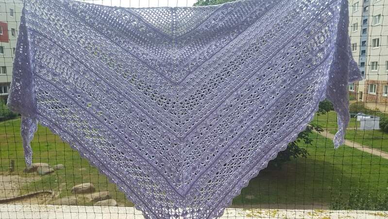 Häkelanleitung Tuch New Friends