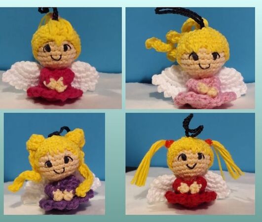 Häkelanleitung - Mini Mini Engelchen