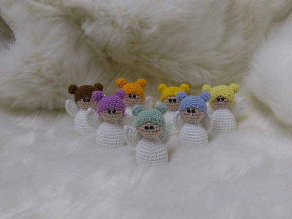 Häkelanleitung Mini Engel