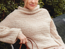 Pulli häkeln//Damen-Pullover++hübsches Muster