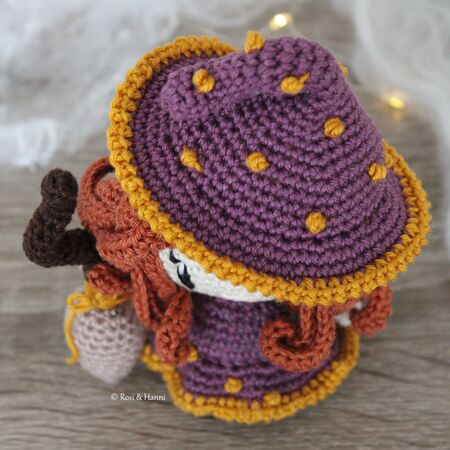 Häkelanleitung Hexe Vera