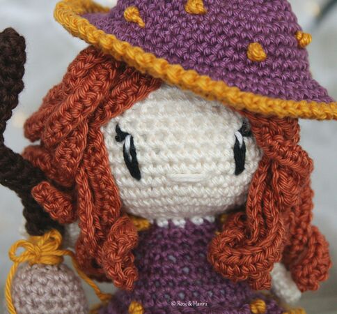 Häkelanleitung Hexe Vera