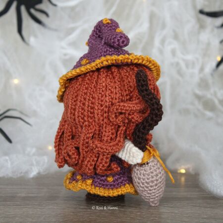 Häkelanleitung Hexe Vera