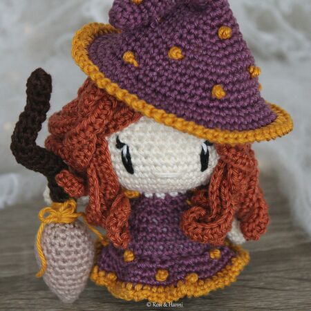 Häkelanleitung Hexe Vera