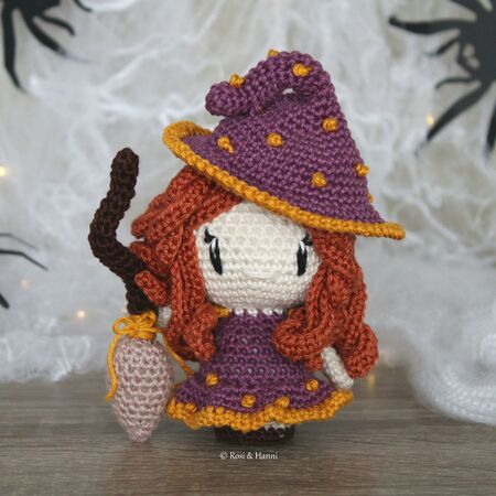 Häkelanleitung Hexe Vera