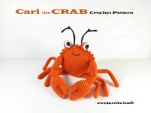 Crab Crochet Pattern Amigurumi Crochet (mini) Crab Stuffed Animal Pattern