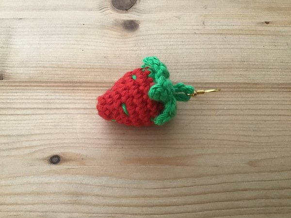 Erdbeere häkeln