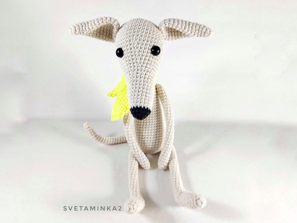 Whippet Crochet Pattern Greyhound Crochet Pattern Amigurumi Dog Pattern