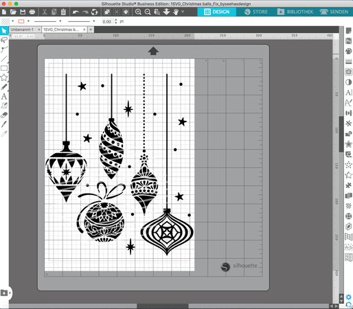 Christmas balls Plotterdatei SVG DXF FCM