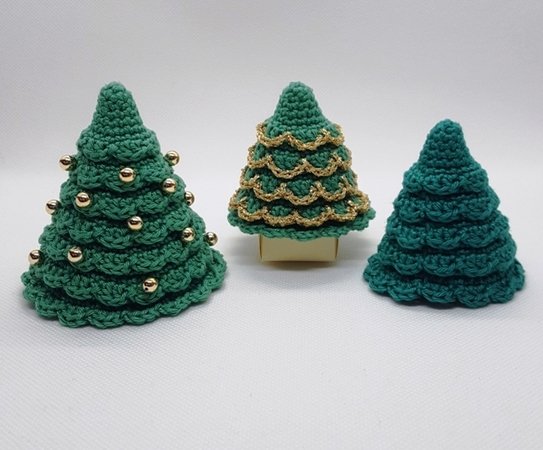 Weihnachtsbaum häkeln, Tannenbaum - Häkelanleitung