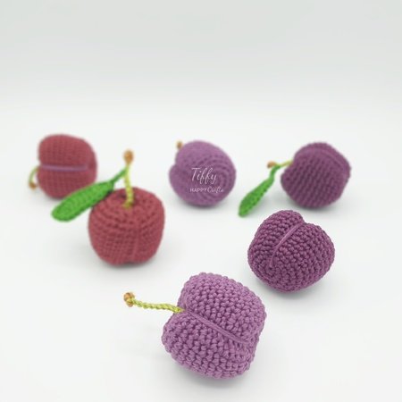 The Perfect PLUM | Amigurumi Fruit Crochet Pattern PDF