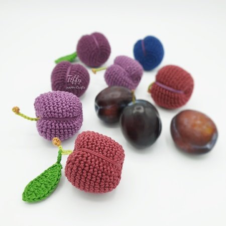 The Perfect PLUM | Amigurumi Fruit Crochet Pattern PDF