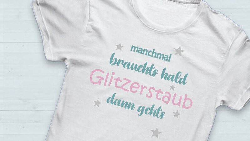 Plotterdatei Glitzersprüche SVG, Sprüche, Mädchen Spruch zum selber plotten