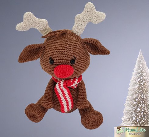 Das Rentier - Häkelanleitung
