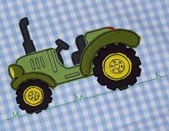 Stickdatei - Doodle Traktor
