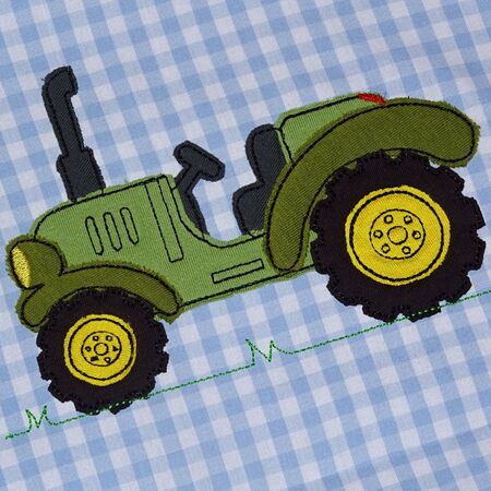 Stickdatei - Doodle Traktor