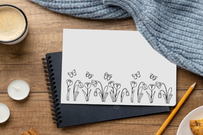 Spring Flowers Plotterdatei SVG DXF FCM