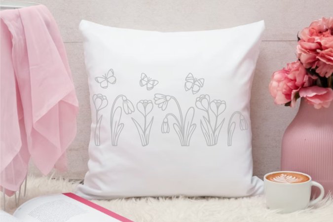 Spring Flowers Plotterdatei SVG DXF FCM