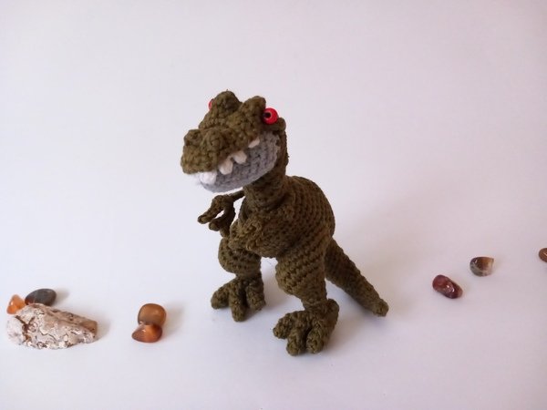 T-REX. Tyrannosaurus Rex. Dinosaurs. Crochet pattern